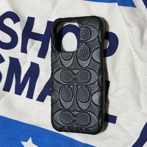 Coach | Accessories | Coach New York Iphone 5 Pro Case Genuine Leather ...